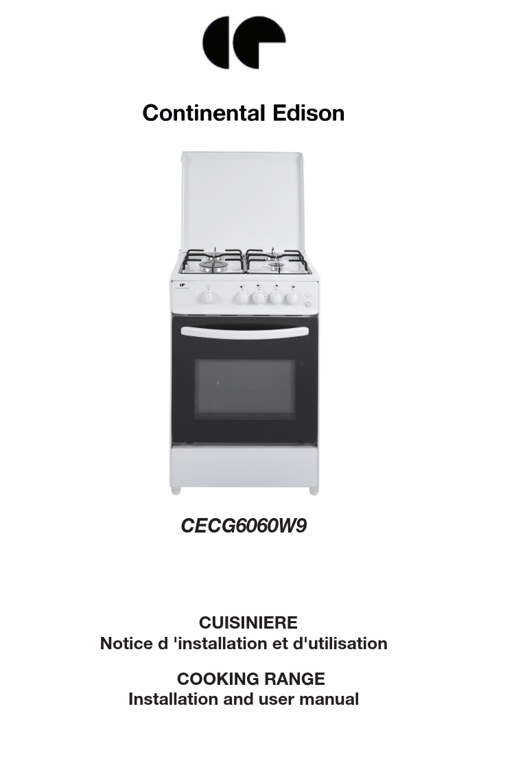 Notice four CONTINENTAL EDISON CECG6060W9 Trouver une solution à un problème CONTINENTAL EDISON ...